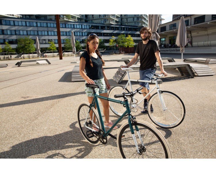 CRIT Black Milan - Afforadable Fixie Bike from Basel | Loris